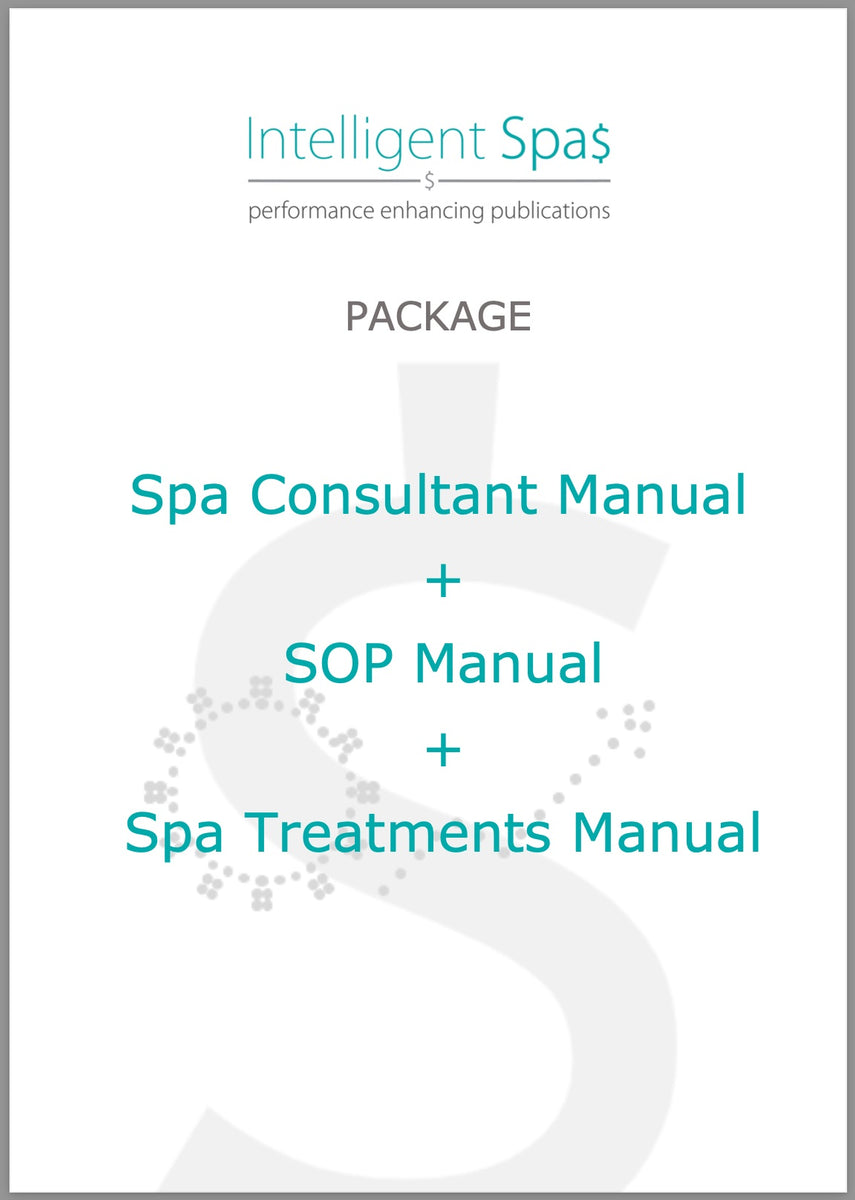 Package: Spa Consultant Toolkit Package - 3 Manuals – Intelligent Spas ...