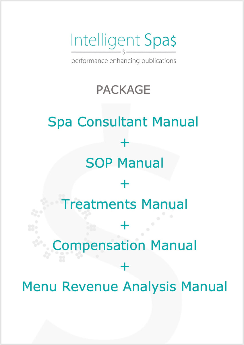 Package: Spa Consultant Toolkit Package - 5 Manuals – Intelligent Spas ...