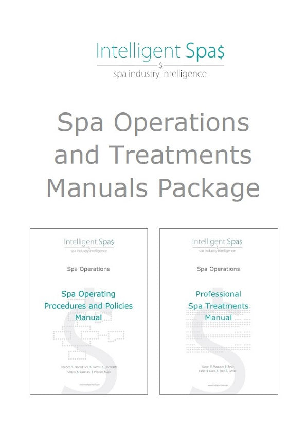 Spa Operations and Treatments Manuals Package – Intelligent Spas Pte Ltd